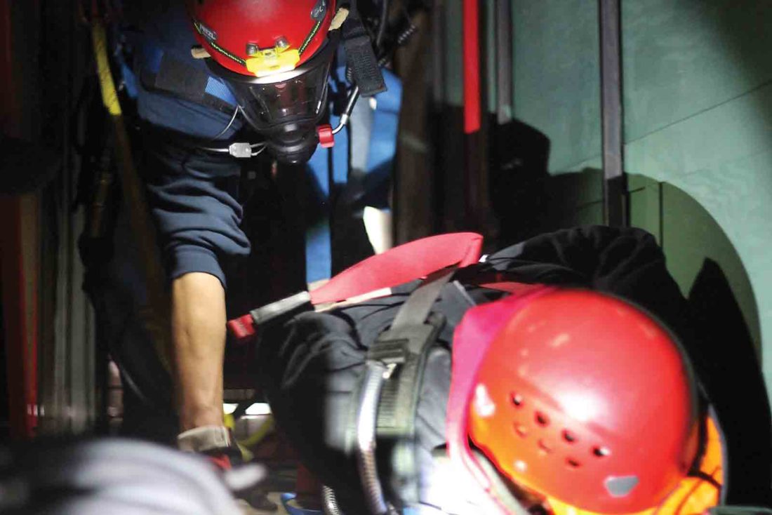 Marietta firefighters train | News, Sports, Jobs - News and Sentinel